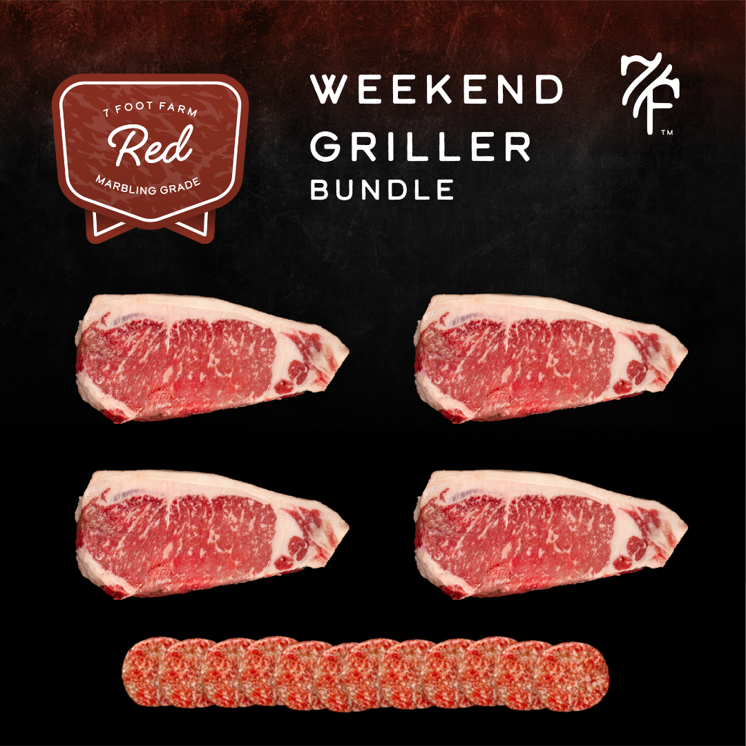 Weekend Griller Bundle #34 - Red – 7 Foot