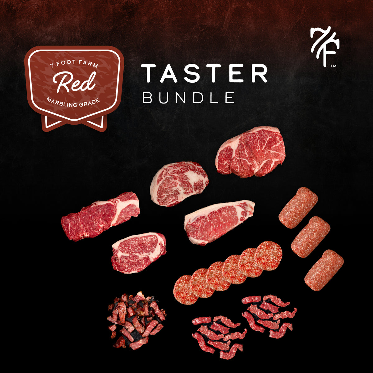 Taster Bundle #52 - Red – 7 Foot